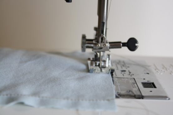 6: sewing a straight line – yellow spool