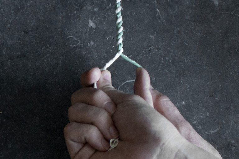 ROPE MAKING – yellow spool
